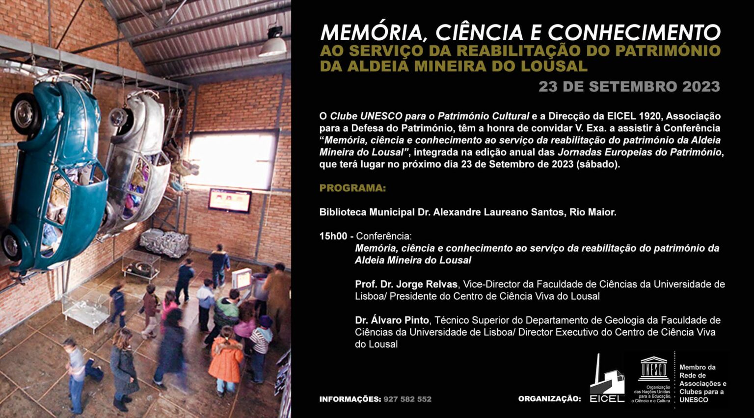 Jornadas do Património trazem Lousal - Região de Rio Maior